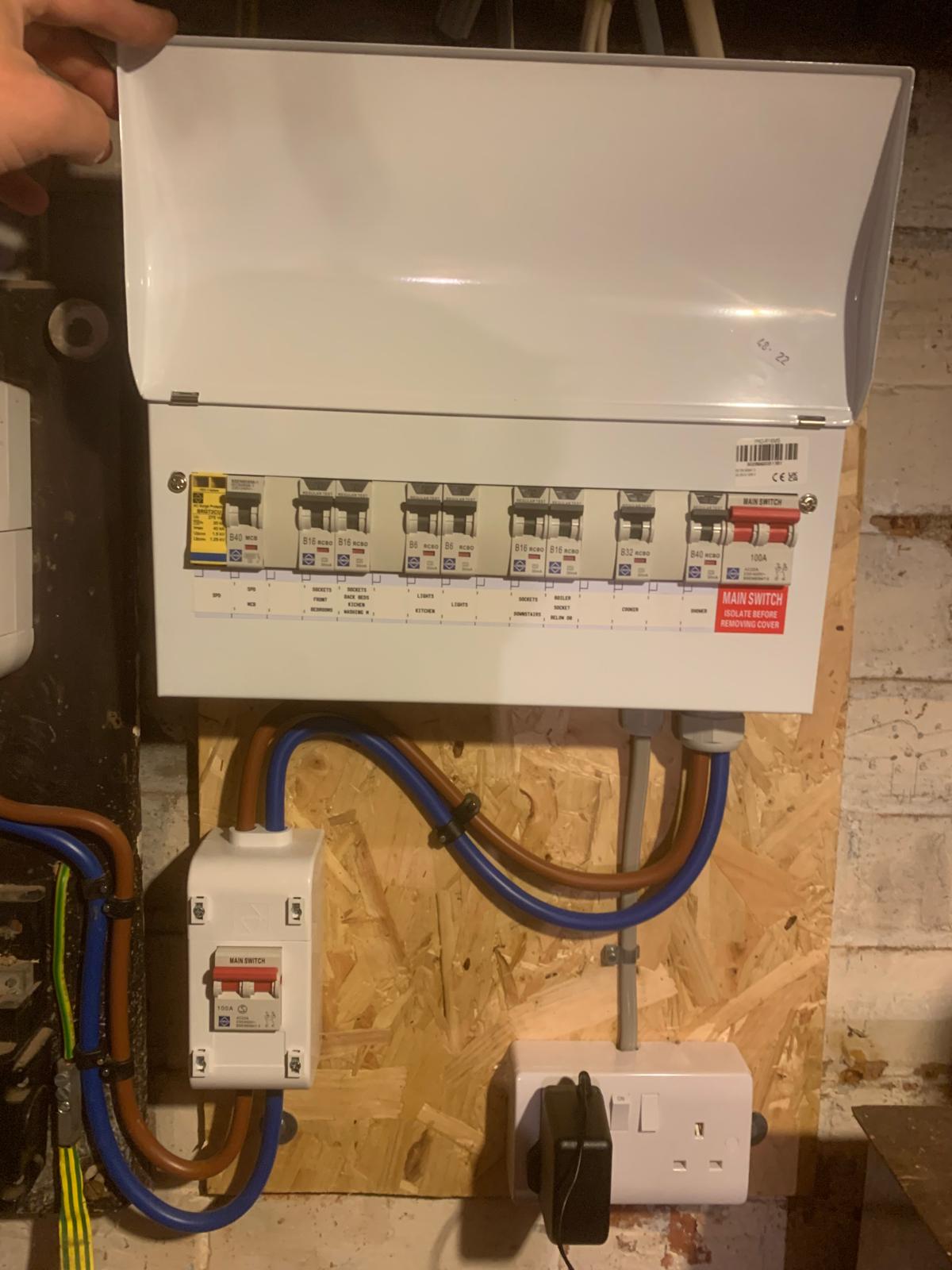 Fuse Board Upgrade Worcester